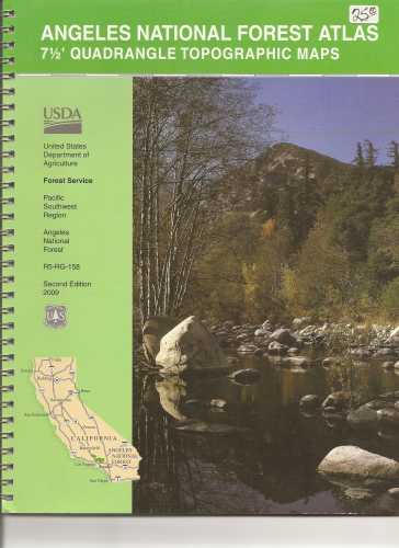 Angeles National Forest Atlas – Desert Map and Aerial Photo