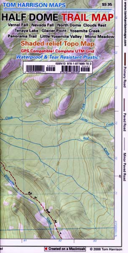 Half Dome – Desert Map and Aerial Photo